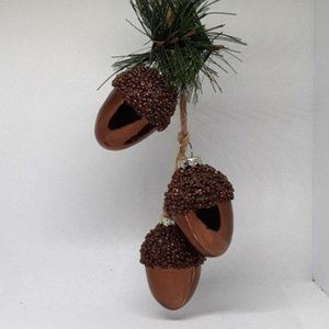 Holiday | Dangling Acorn Christmas Ornament Nwt | Poshmark